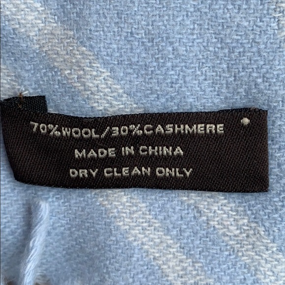 Coach | Accessories | Coach Blue Scarf | Poshmark